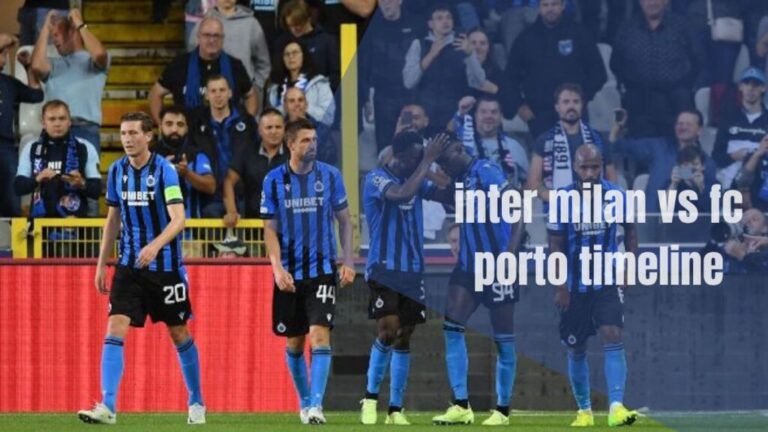 The Complete Guide Inter Milan vs FC Porto Timeline - DailyPn.com
